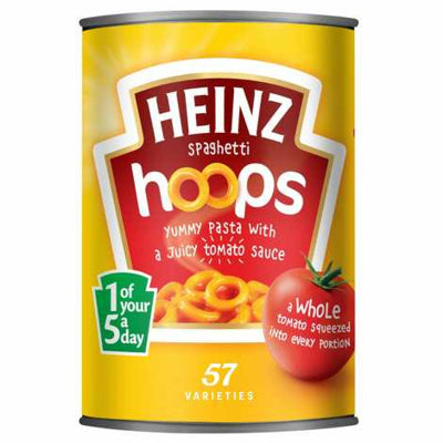 Elite. Heinz Spaghetti Hoops 24x400g – FreshFood2u