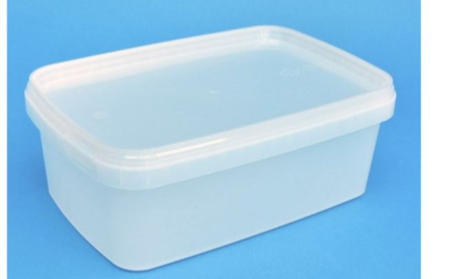 625503 SAV. Graham Tyson Rectangular Poly Container Tubs (1.2 litre ca ...