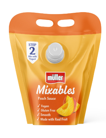 SAV. Chilled Muller Mixables Peach Syrup 1kg – FreshFood2u
