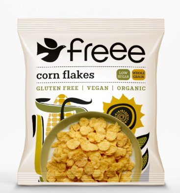 166148 SAV. Freee By Doves Farm Gluten Free Organic Corn Flakes Sachet ...