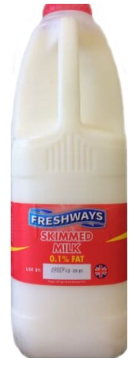 Elite. Skimmed Milk 2ltr – FreshFood2u