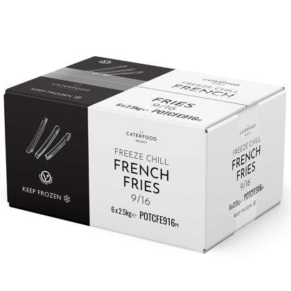 Elite. Caterfood Select Freeze Chill Chips 14mm 9/16 6x2.5kg – FreshFood2u