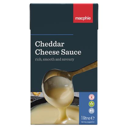 Elite. Cheddar Cheese Sauce Macphie 1 litre – FreshFood2u